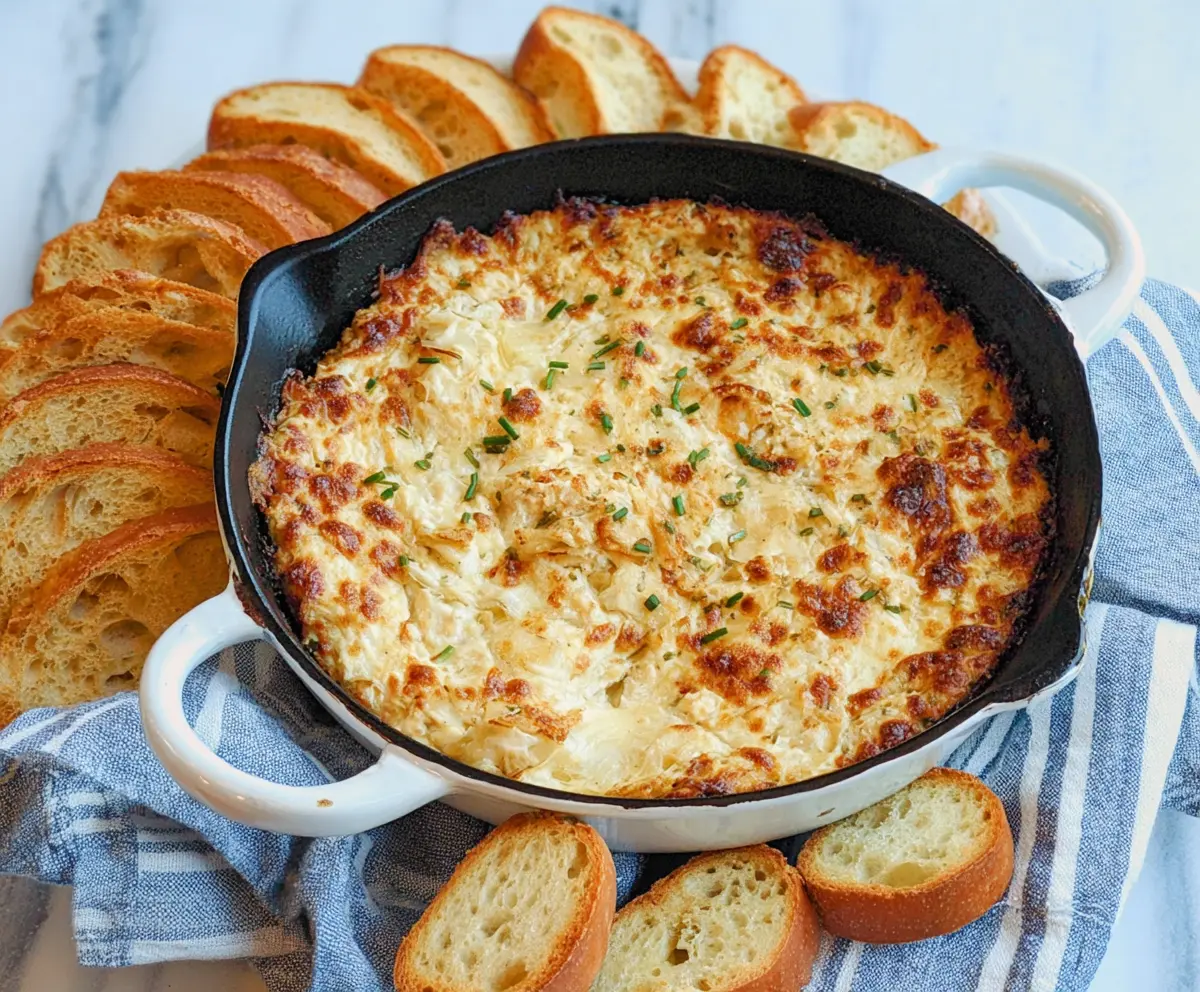 Delicious Baked French Onion Dip Recipe
