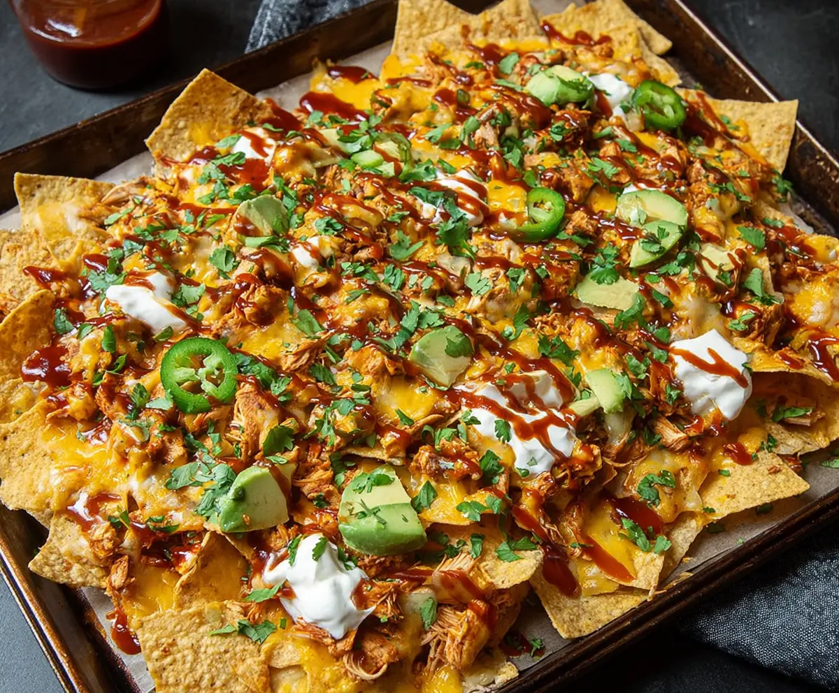 Delicious BBQ Chicken Nachos Recipe
