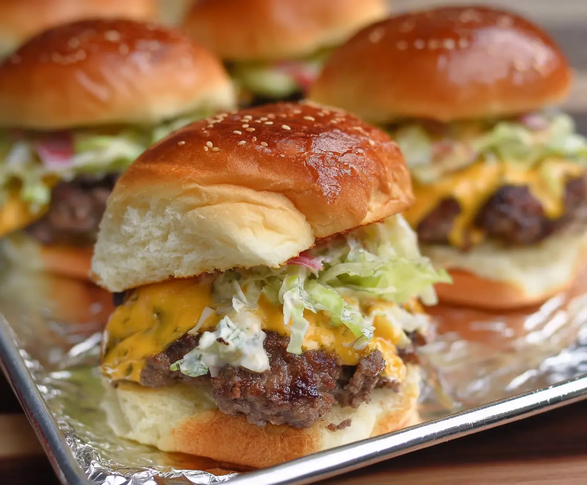 Beefy & Big Mac Sliders Recipe | Tasty & Easy