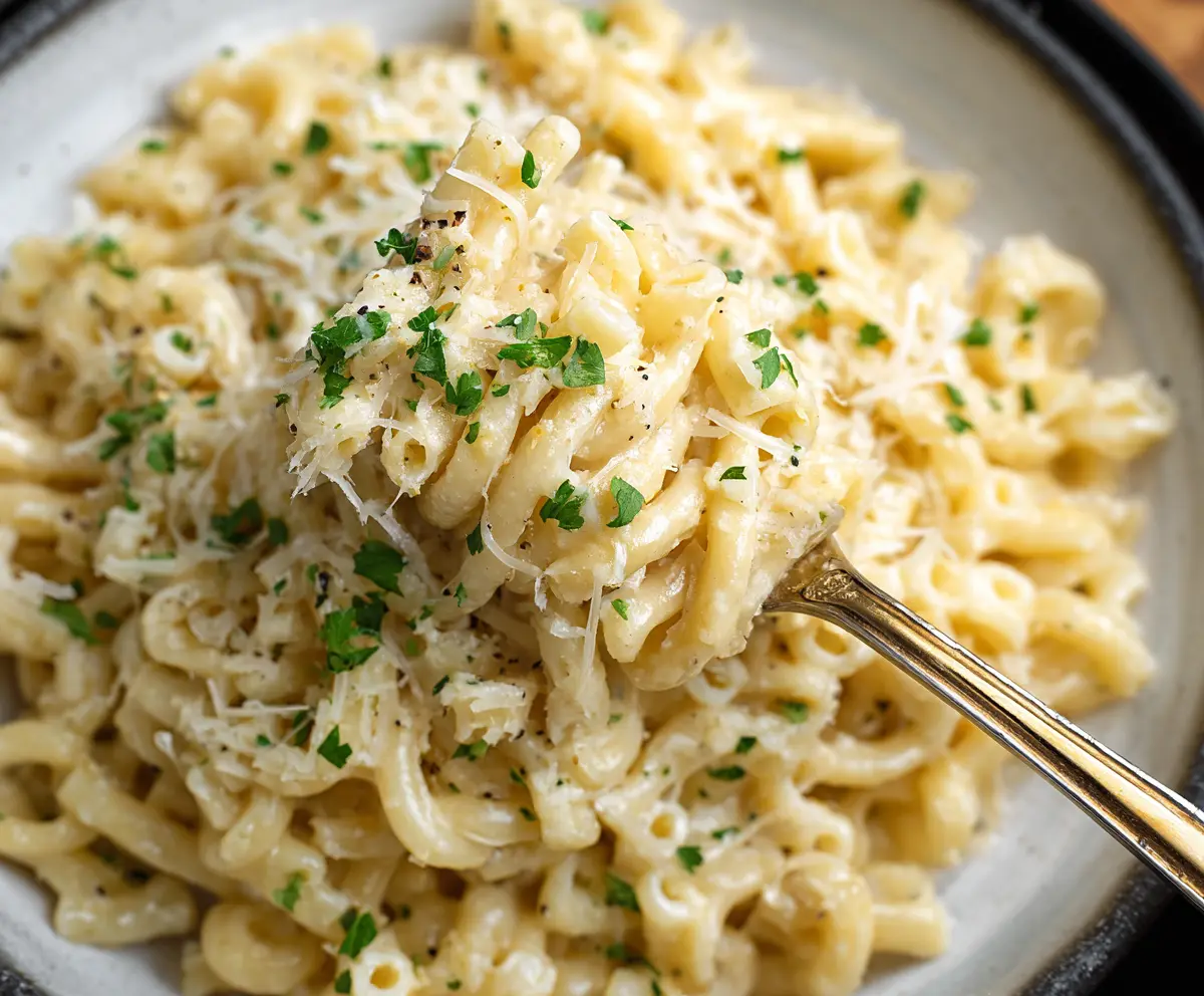 Delicious Butter Parmesan Pasta Recipe