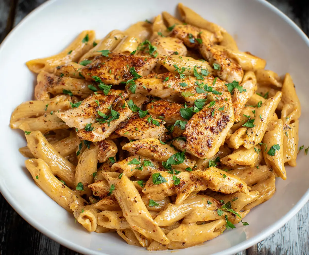 Spicy Cajun Chicken Pasta Recipe | Easy & Delicious