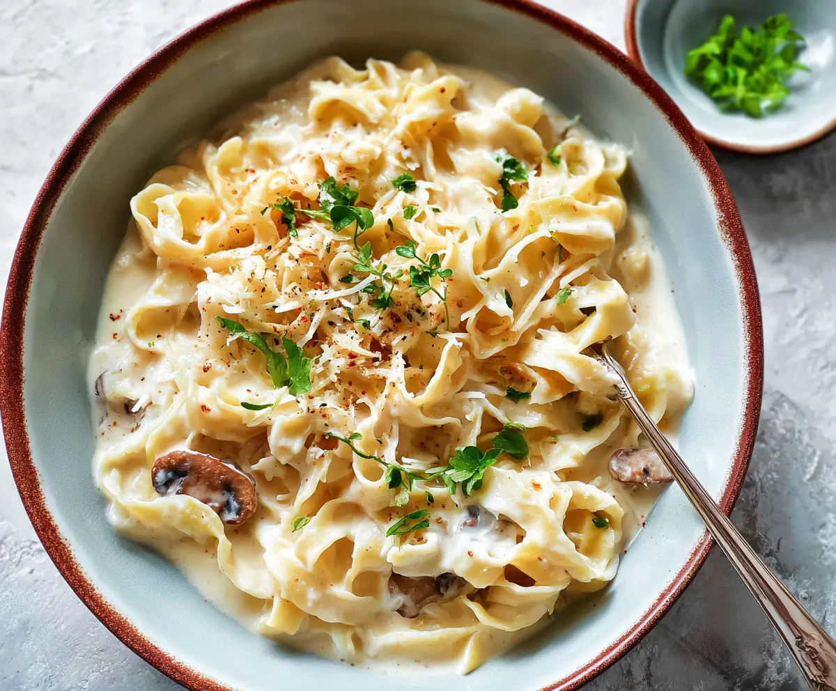 Delicious Cottage Cheese Alfredo Pasta Recipe