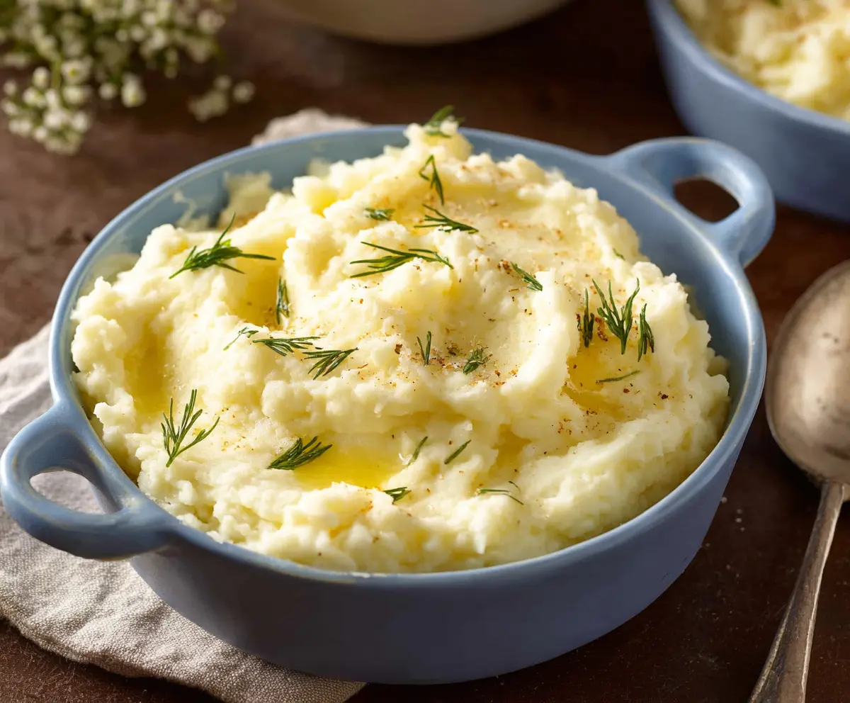 Creamy Cottage Cheese Mashed Potatoes Recipe