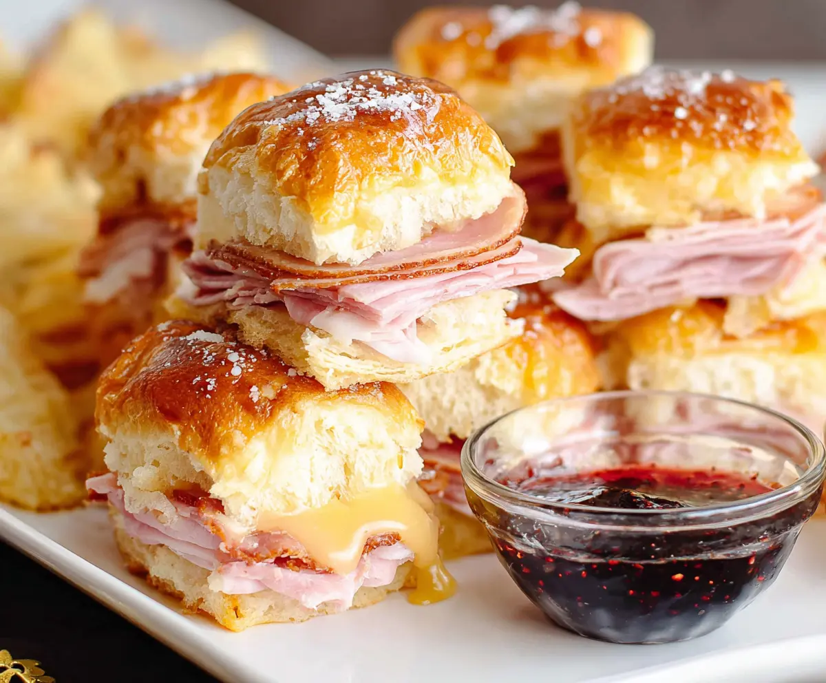 Monte Cristo Sliders with Hawaiian Rolls | Delicious Recipe