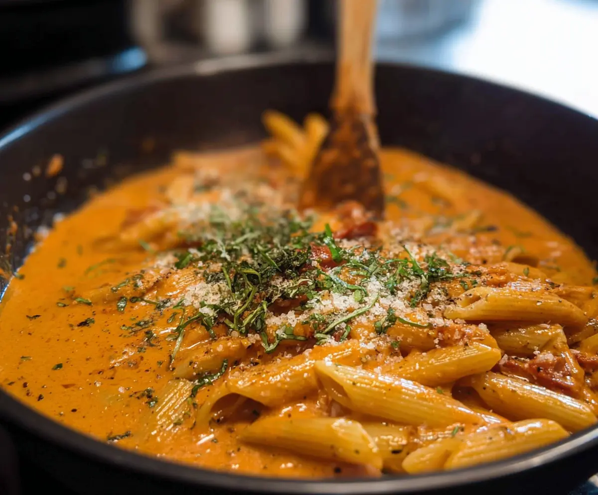 Delicious Pesto Vodka Sauce Pasta Recipe