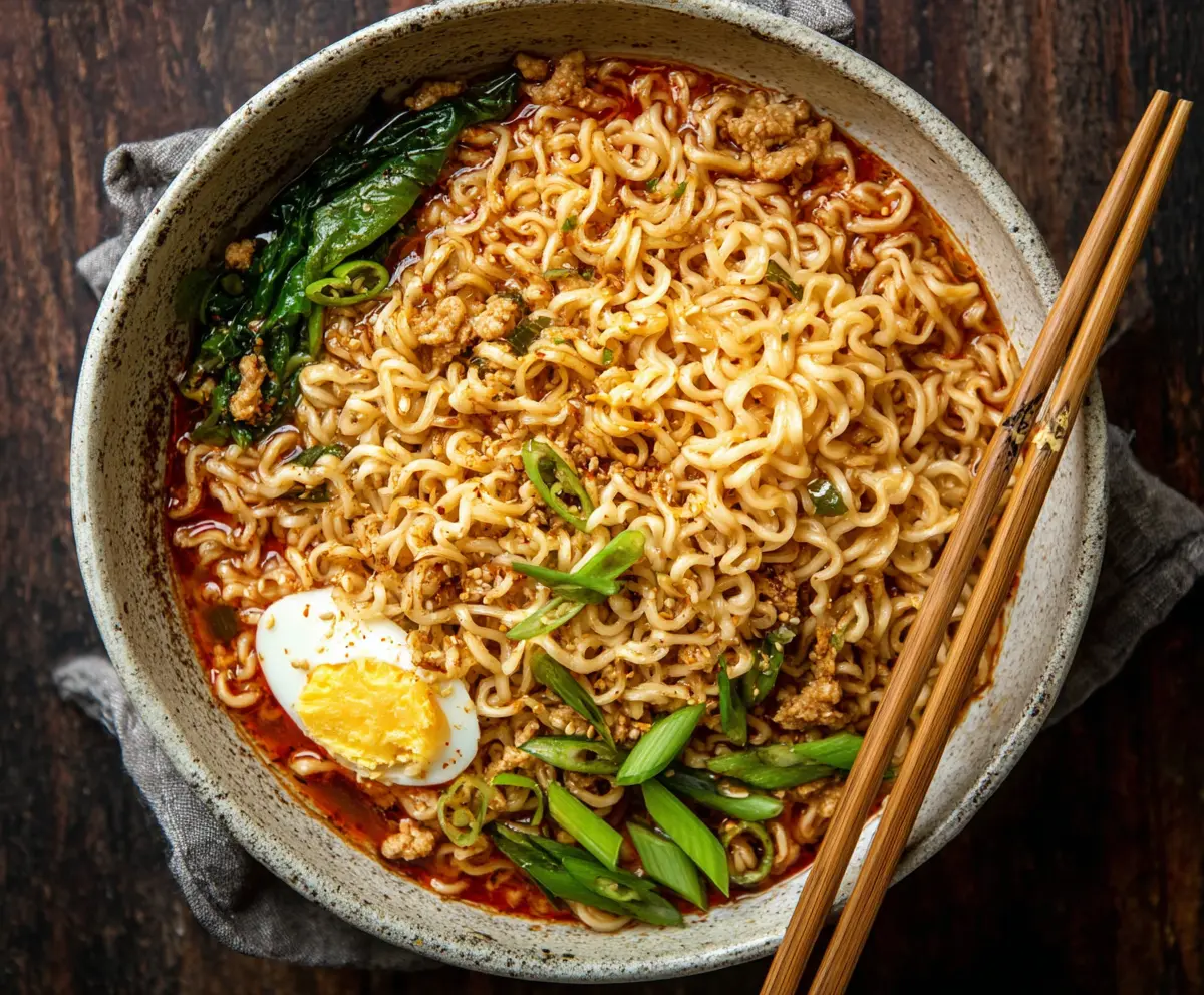 Sweet Chili Ramen Noodles Recipe