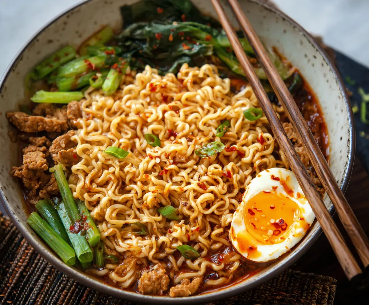 Sweet Chili Ramen Noodles Recipe