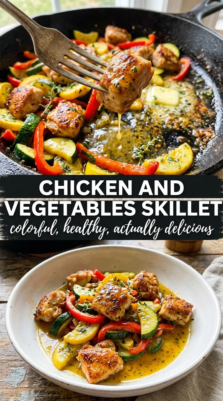 Chicken and Vegetables Skillet - Simply Grandma Recipes
