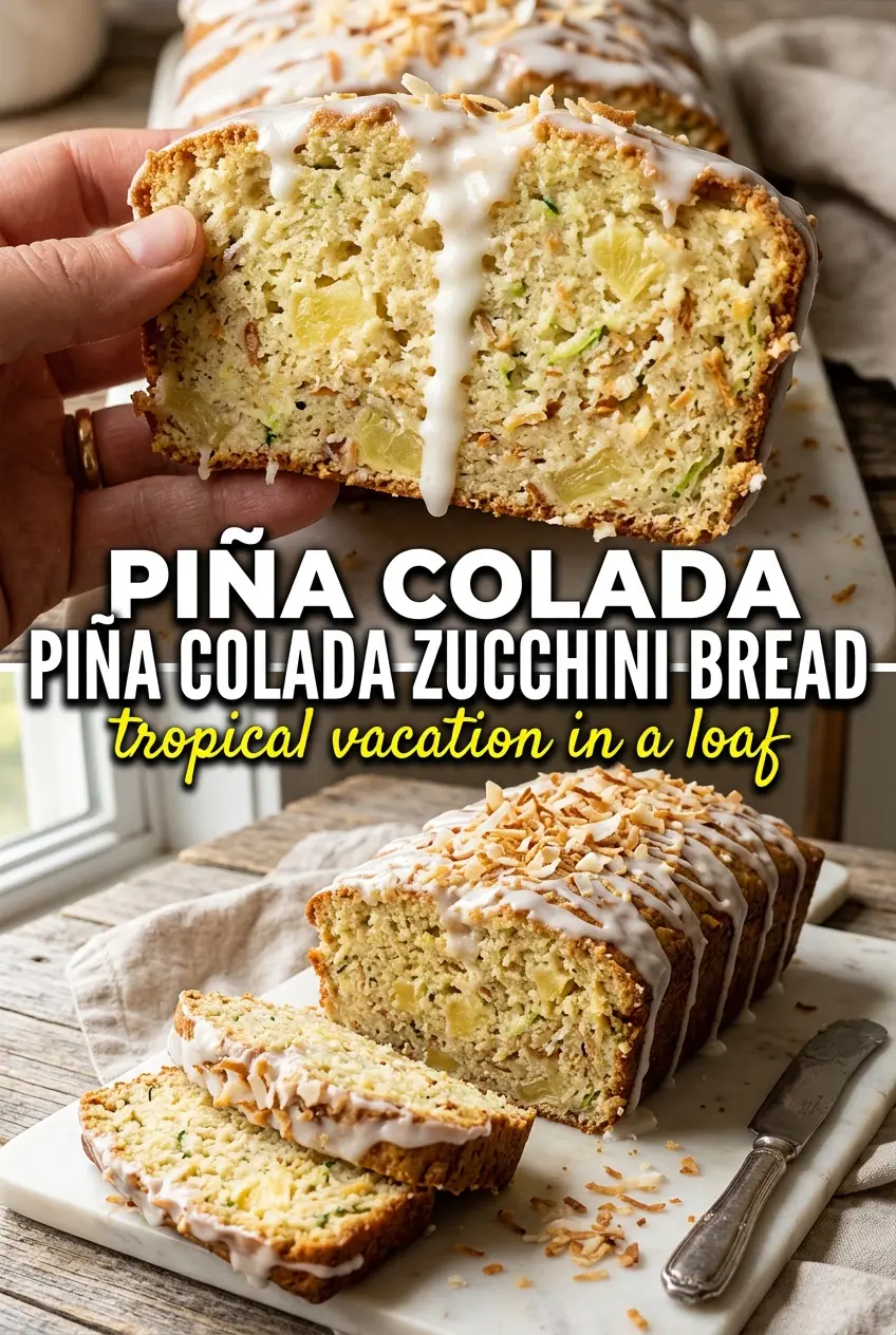 Piña Colada Zucchini Bread - Simply Grandma Recipes