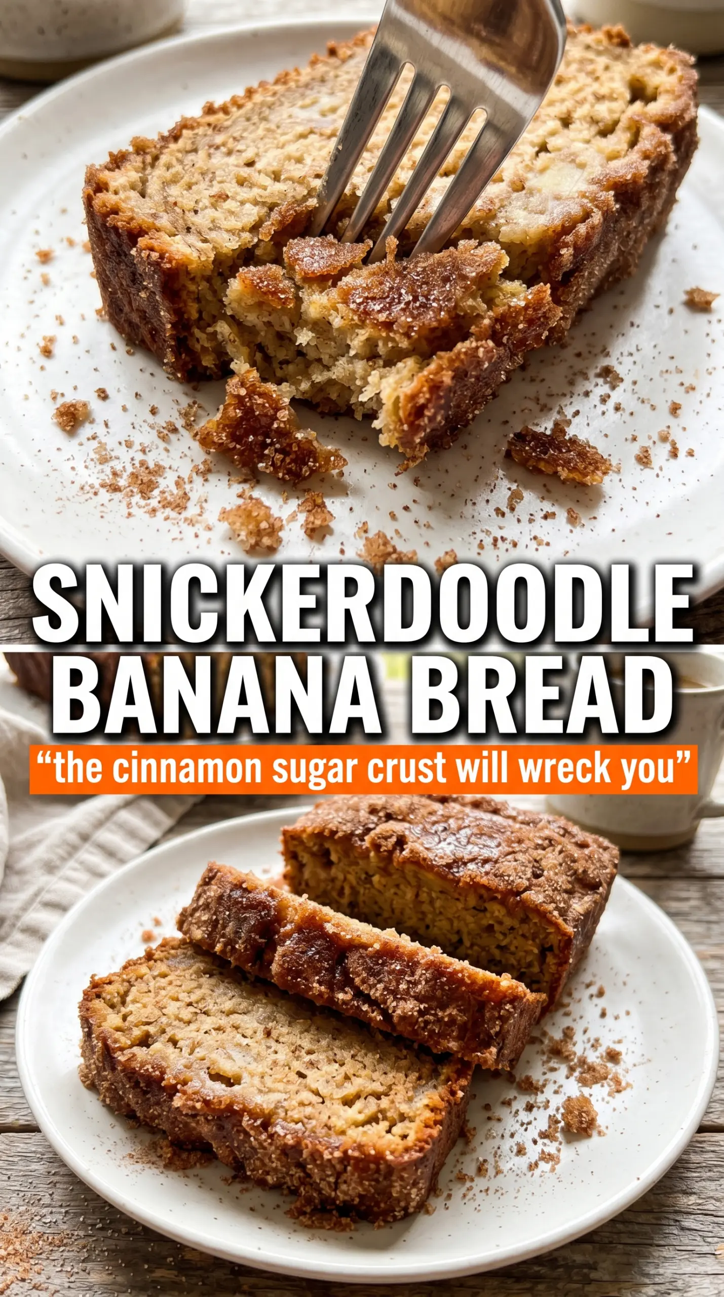 Snickerdoodle Banana Bread - Simply Grandma Recipes